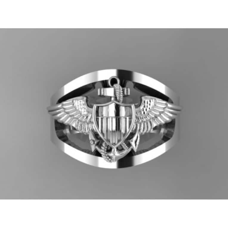 10k Gold US Navy Aviator Ring – Military Rings - Made in the USA!