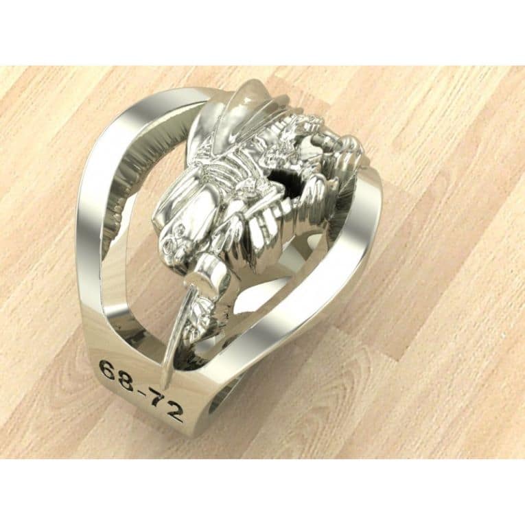 Sterling Silver US Navy Seabee Ring – Military Rings - Made in the USA!